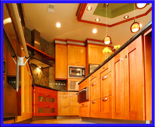 Kitchen Cabinets Low Angle.